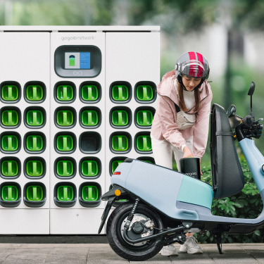 Gogoro Network — Swap & Go in seconds.